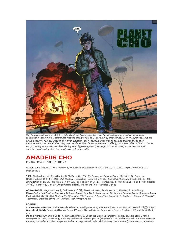 Amadeus Cho | PDF | Marvel Comics Characters | Comics Characters