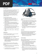 3m 6000 Series Reusable Half Mask Respirator Technical Datasheet | PDF ...