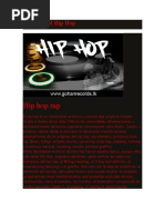 Tribu Urbana RAPEROS | PDF | Música hip-hop | Golpecitos