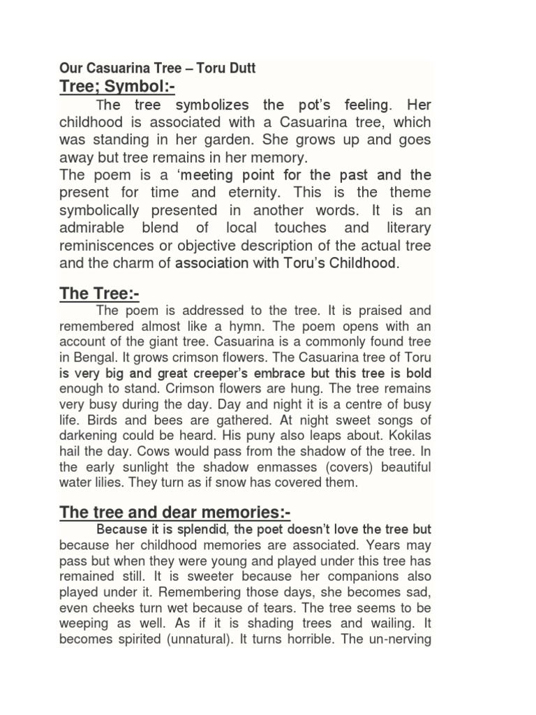 An Analysis of Imagery, Symbolism, and Literary Techniques in Toru Dutt ...