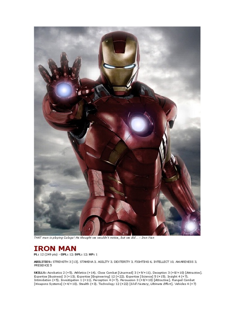 Caught in the Act: Iron Man Spots an Office Worker Playing Galaga | PDF ...