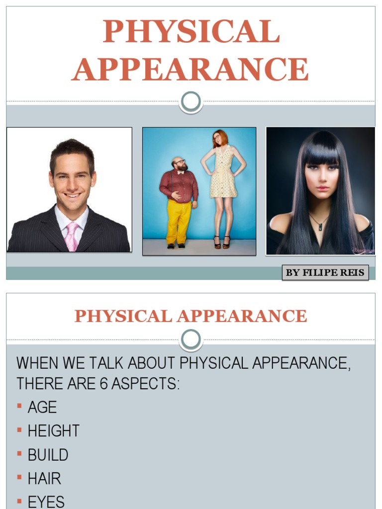 Understanding Physical Appearance | PDF | Hair | Beauty