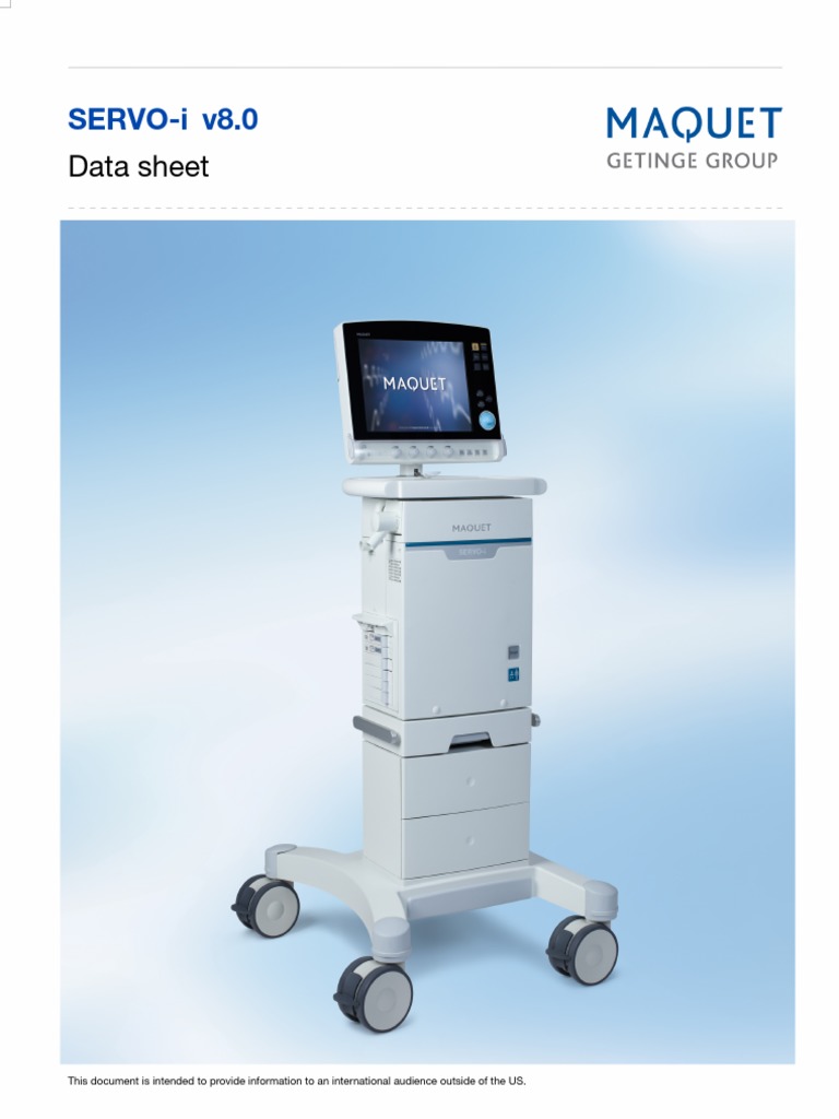 Especificação Servo-I | PDF | Breathing | Exhalation