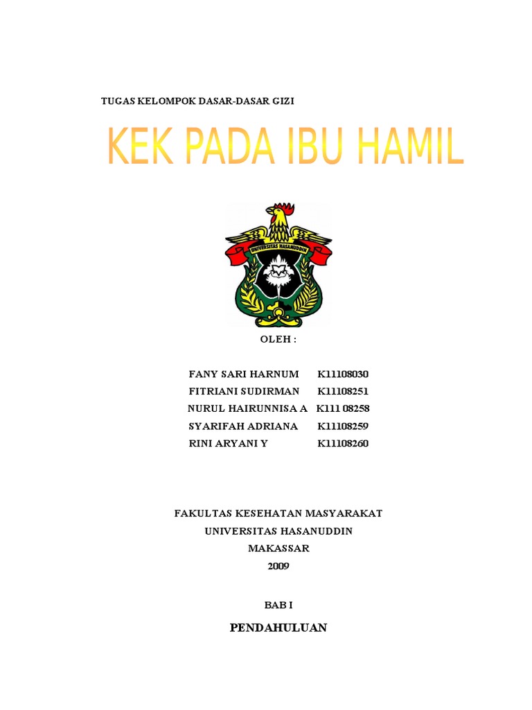 Makalah - KEK PD Bumil | PDF