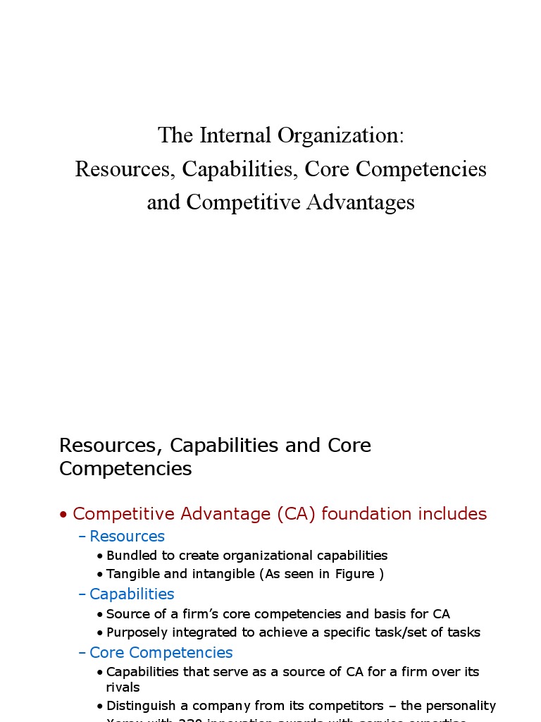 Internal Analysis | PDF | Business | Economies