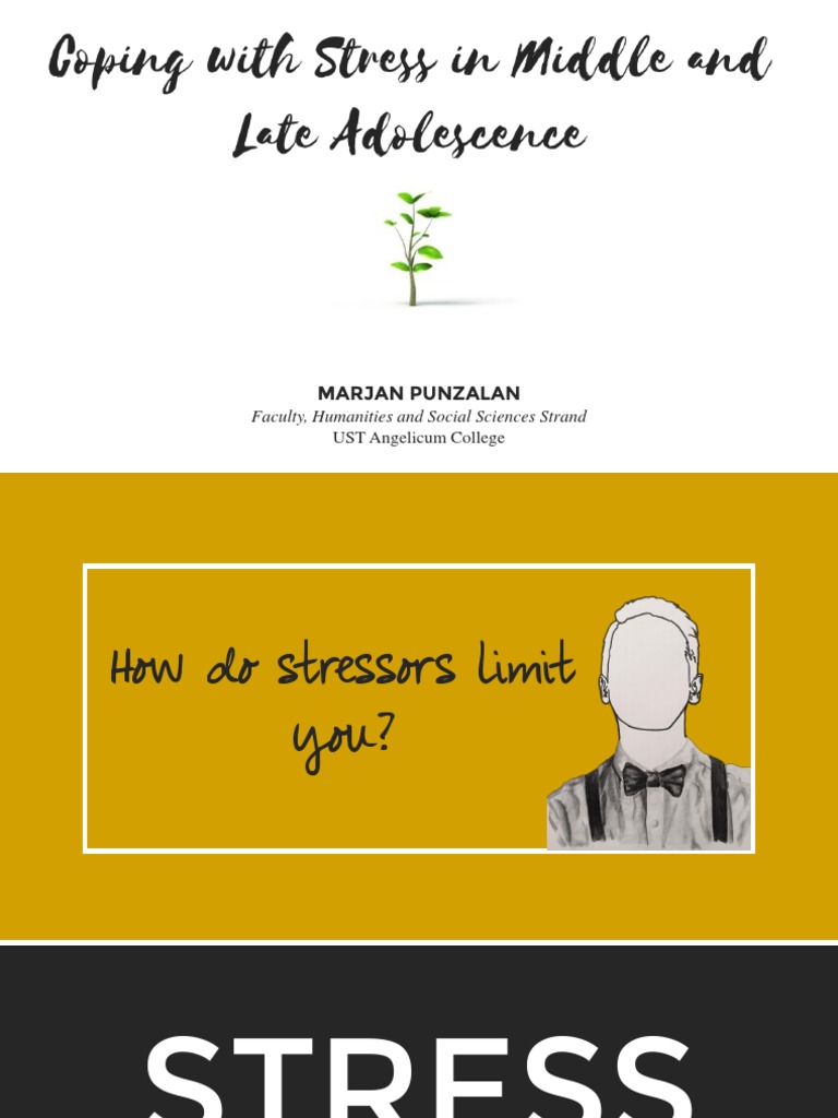 Week 6 Coping With Stress | PDF | Stress (Biology) | Adolescence