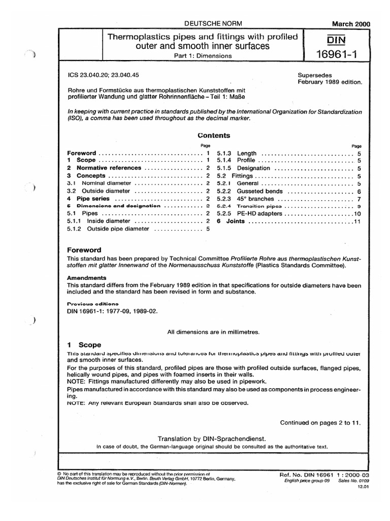 Din 16961 1 PDF | PDF