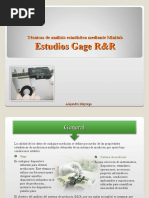 Estudio R&R en Minitab | PDF | Calibración | Medición
