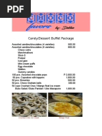 UPDATED Verleo Catering Services Buffet Menu Packages | PDF