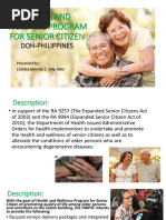 Barangay Health Center Services and DOH Programs | PDF | Vaccines | Birth Control