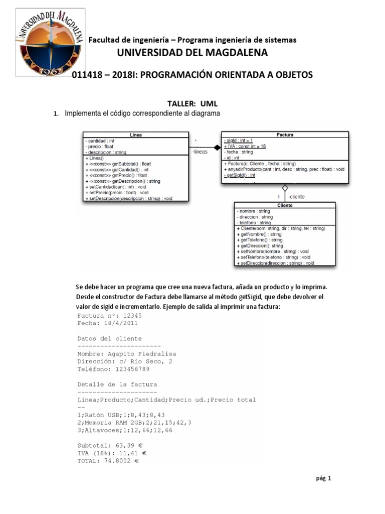 POO - Taller UML Diagrama de Clases | PDF | Distrito electoral | Elecciones