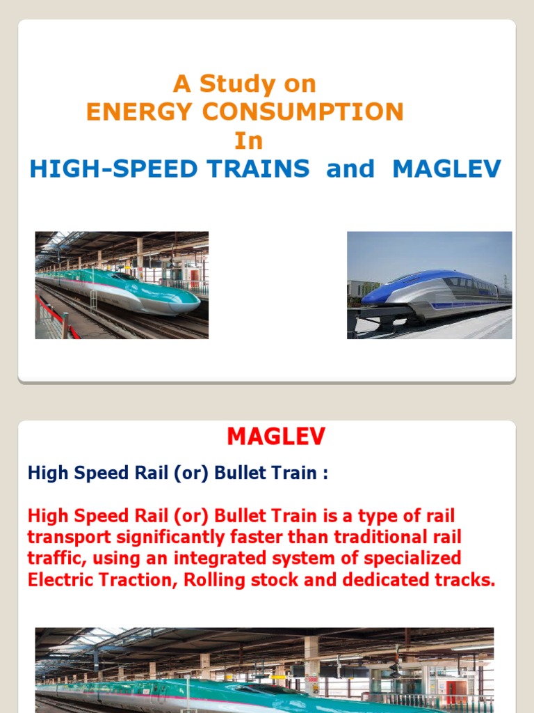 High Speed Vs Maglev | PDF | High Speed Rail | Train