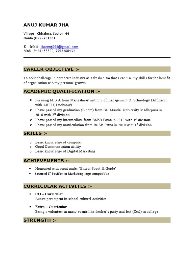 1557314438601resume Anuj | PDF