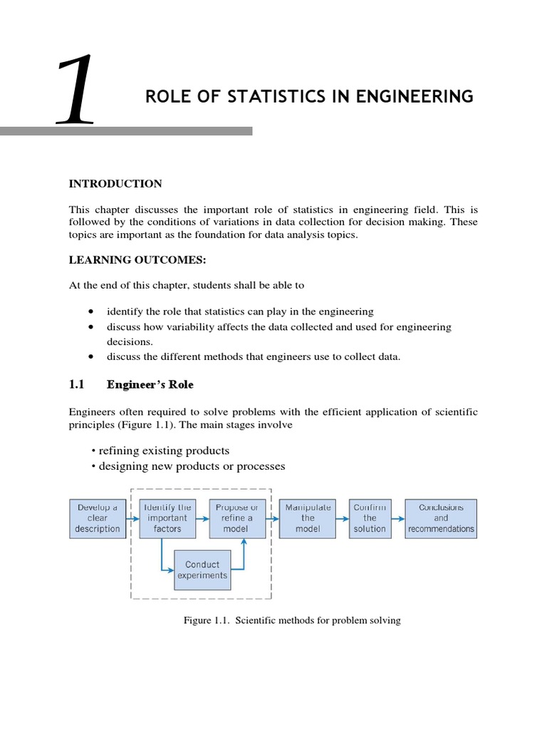 Role of Statistics in Engineering | PDF | Scientific Control | Experiment