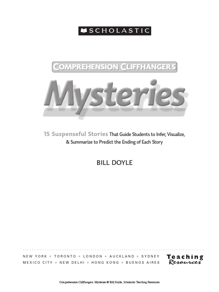 Mysteries PDF | Download Free PDF | Reading Comprehension | Learning