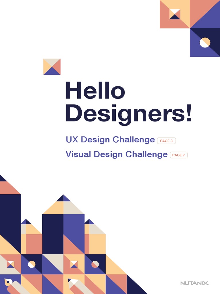 Nutanix Design Challenge | PDF | Design | Computing And Information ...