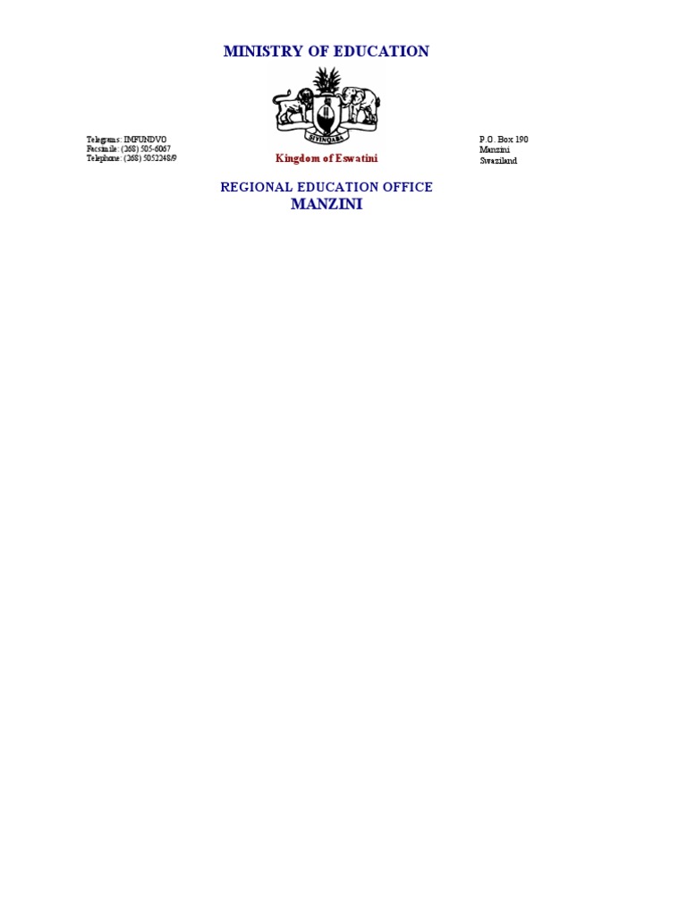 Govt Letterhead 2020 | PDF