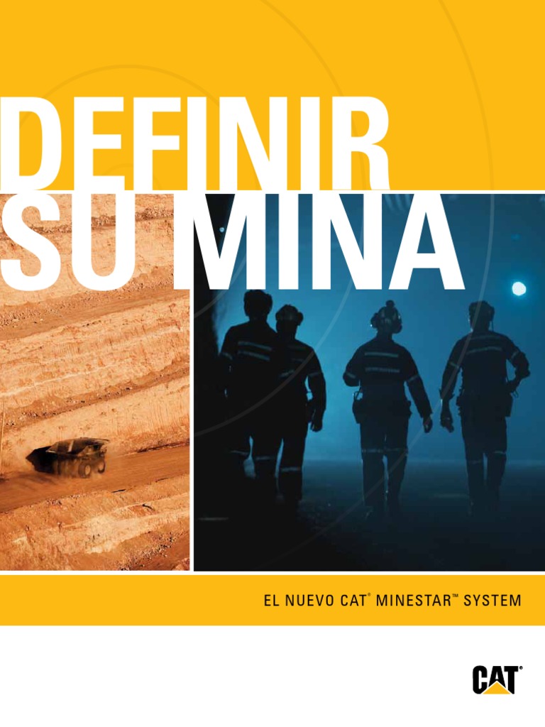 Cat MineStar System PDF | PDF | Minería | Tractor