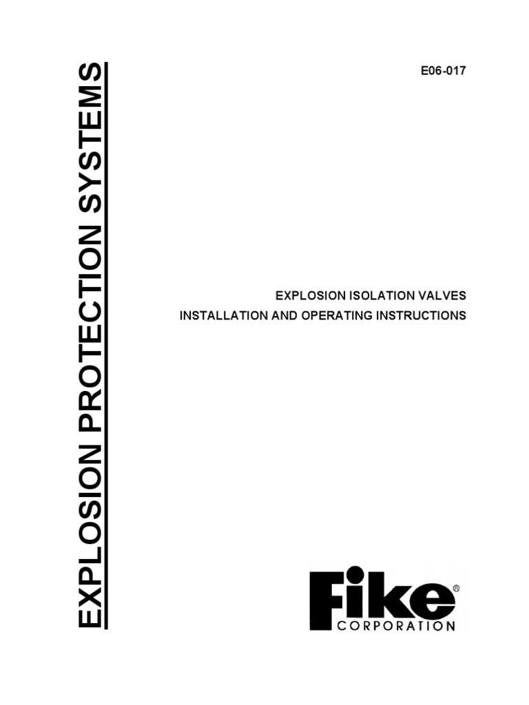 E06 017 Rev 1 Eiv Manual Pdf Pdf Valve Piston