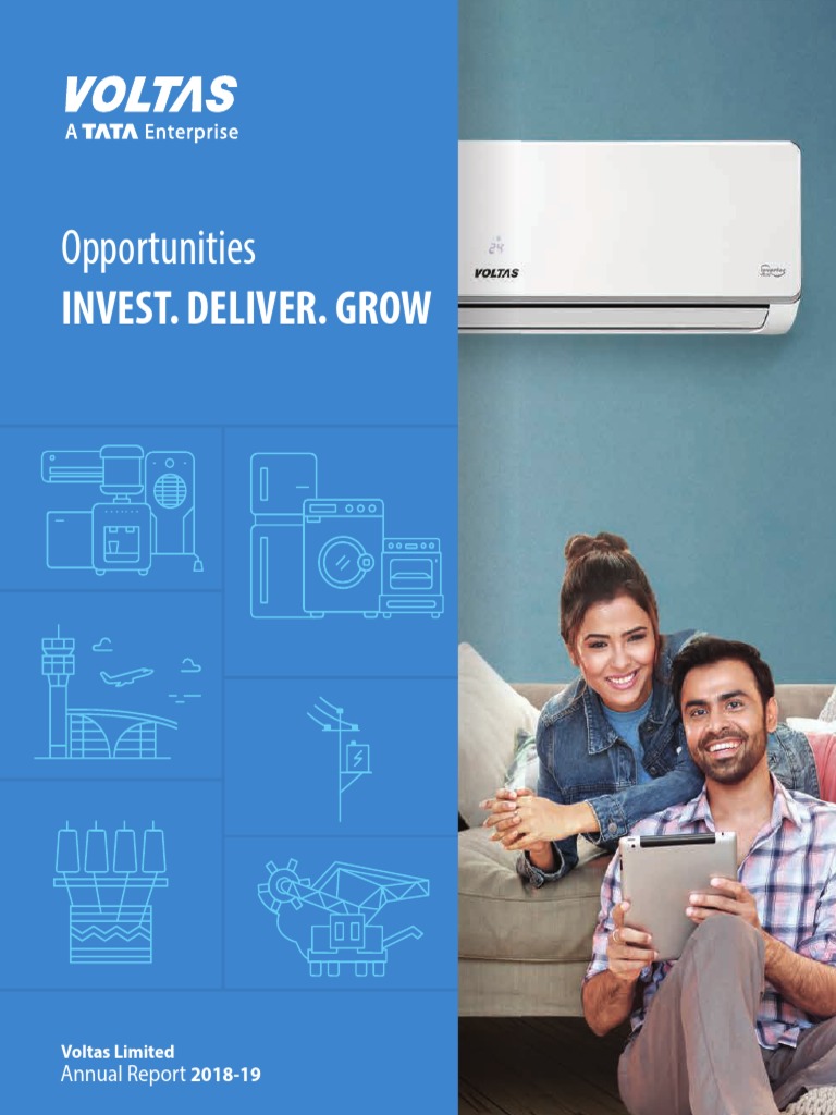 Voltas Limited Annual Report 2018-19 | PDF | Air Conditioning | Brand