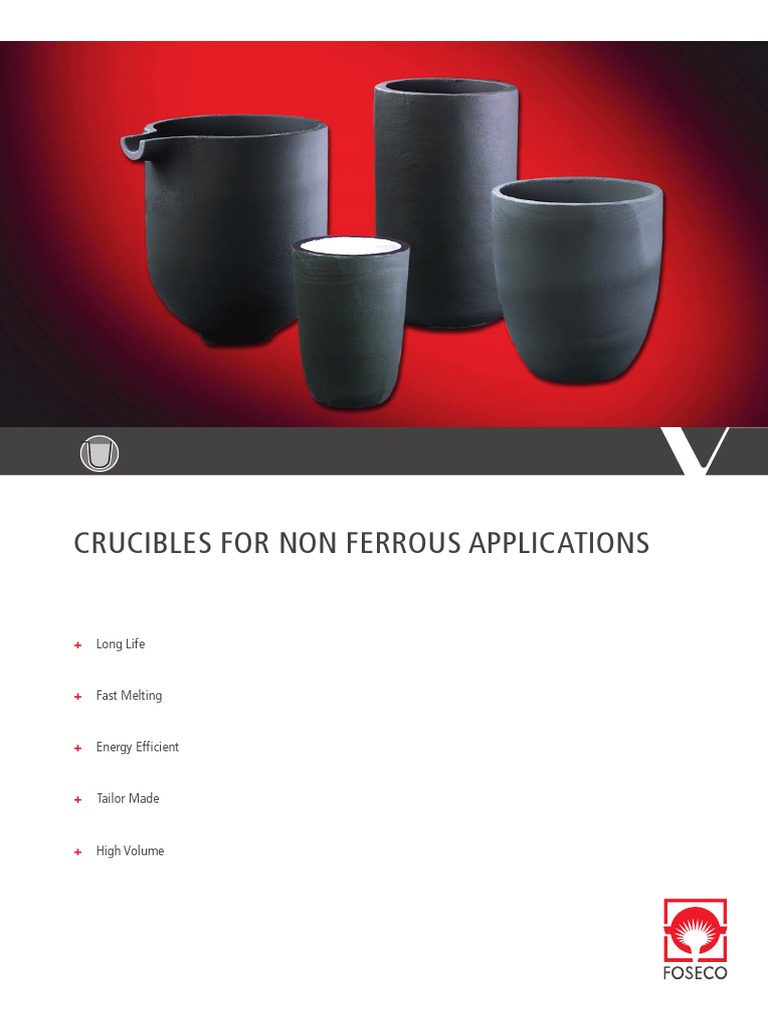 Crucibles Catalogue (E) - .PDF - Downloadasset | PDF | Foundry ...