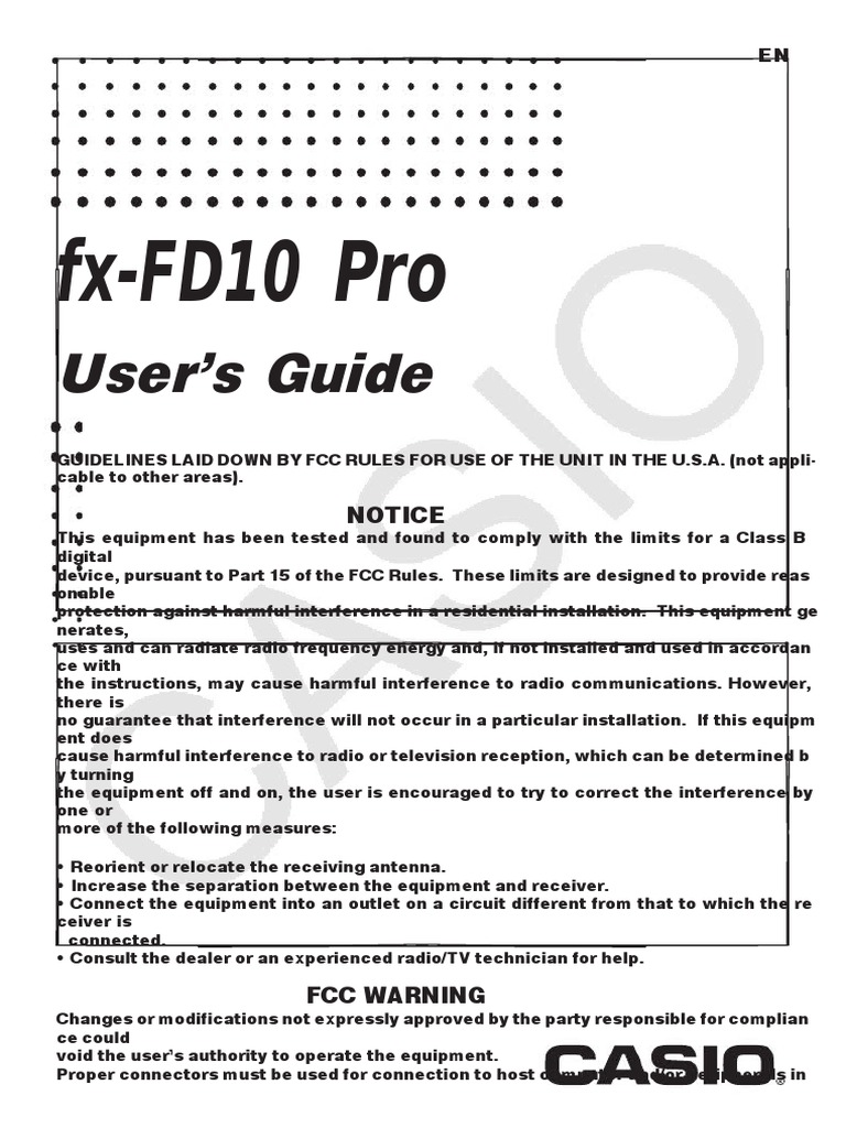 Unlock-fx-FD10 Pro EN | PDF | Menu (Computing) | Computing