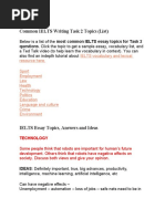 IELTS General Writing Task 1 Template | PDF