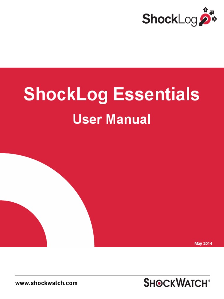 ShockLog Essentials v10 4 | PDF | Installation (Computer Programs ...