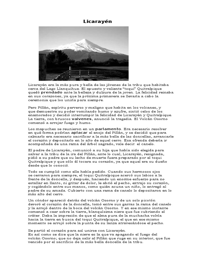 Licarayén | PDF