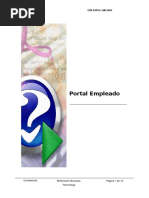 Guía del Portal del Empleado PeopleNet | PDF | Contraseña | Información