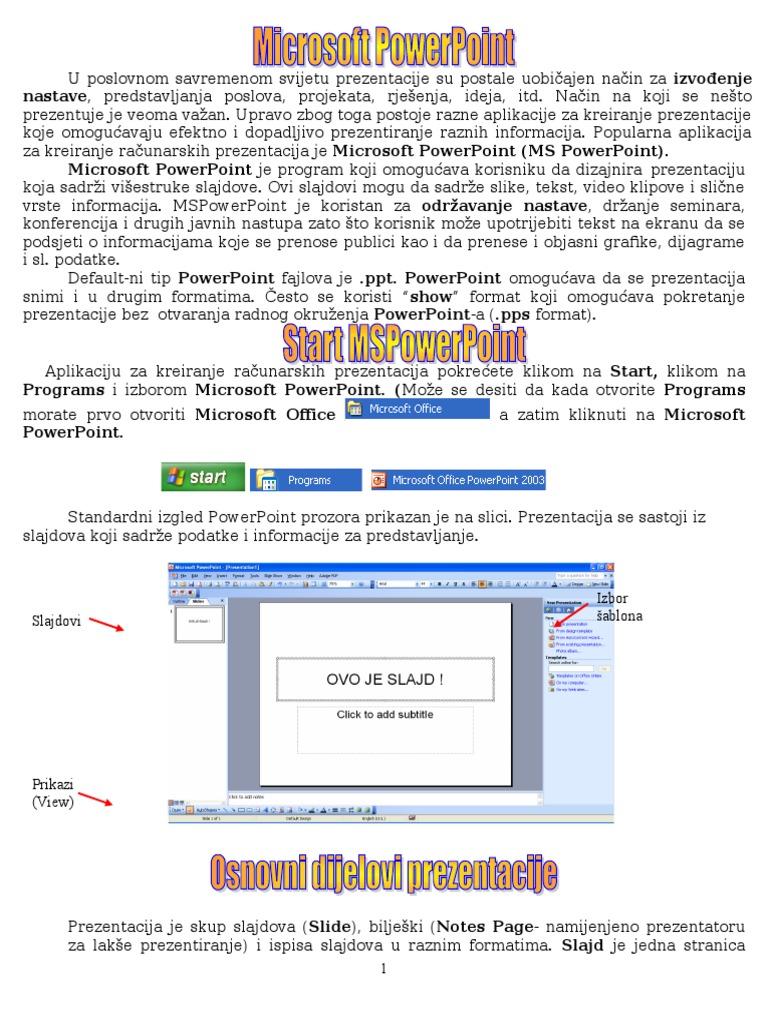 5 Prezentacije | PDF