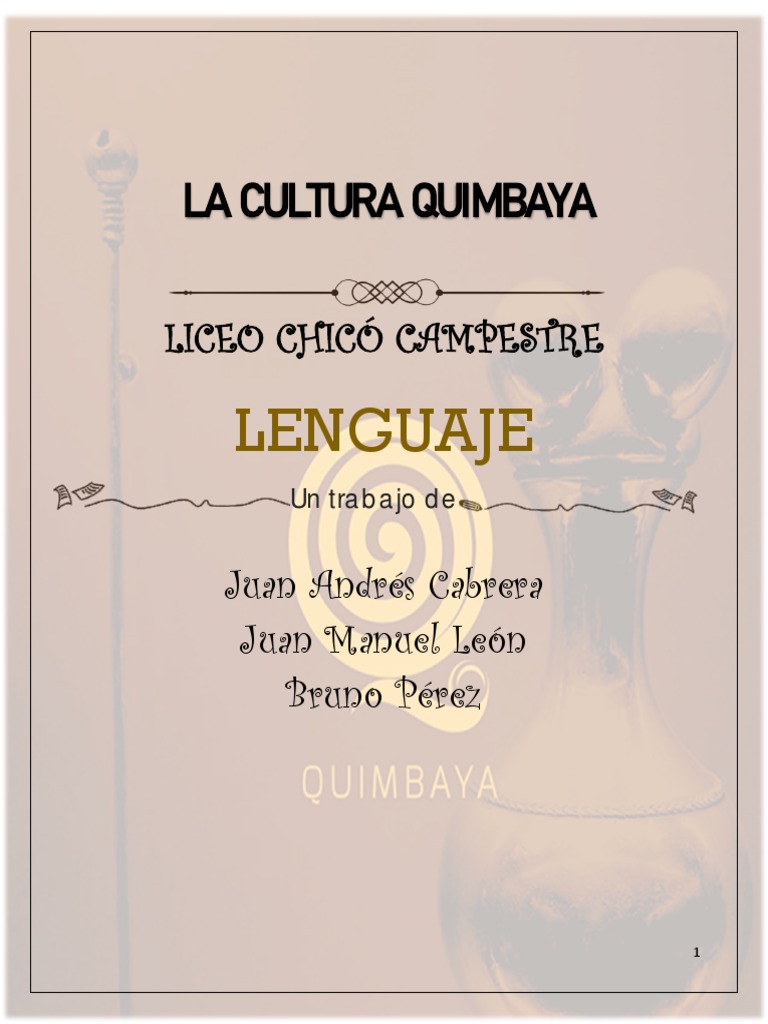 Cultura Quimbaya | PDF