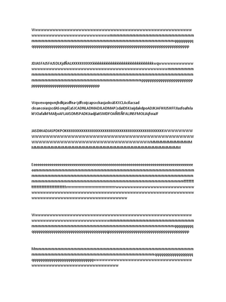 Incoherente texto sin sentido | PDF