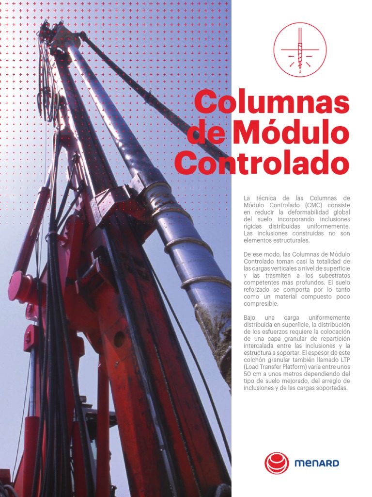 Columnas de Módulo Controlado: CMC Menard | PDF | Fundación (Ingeniería ...