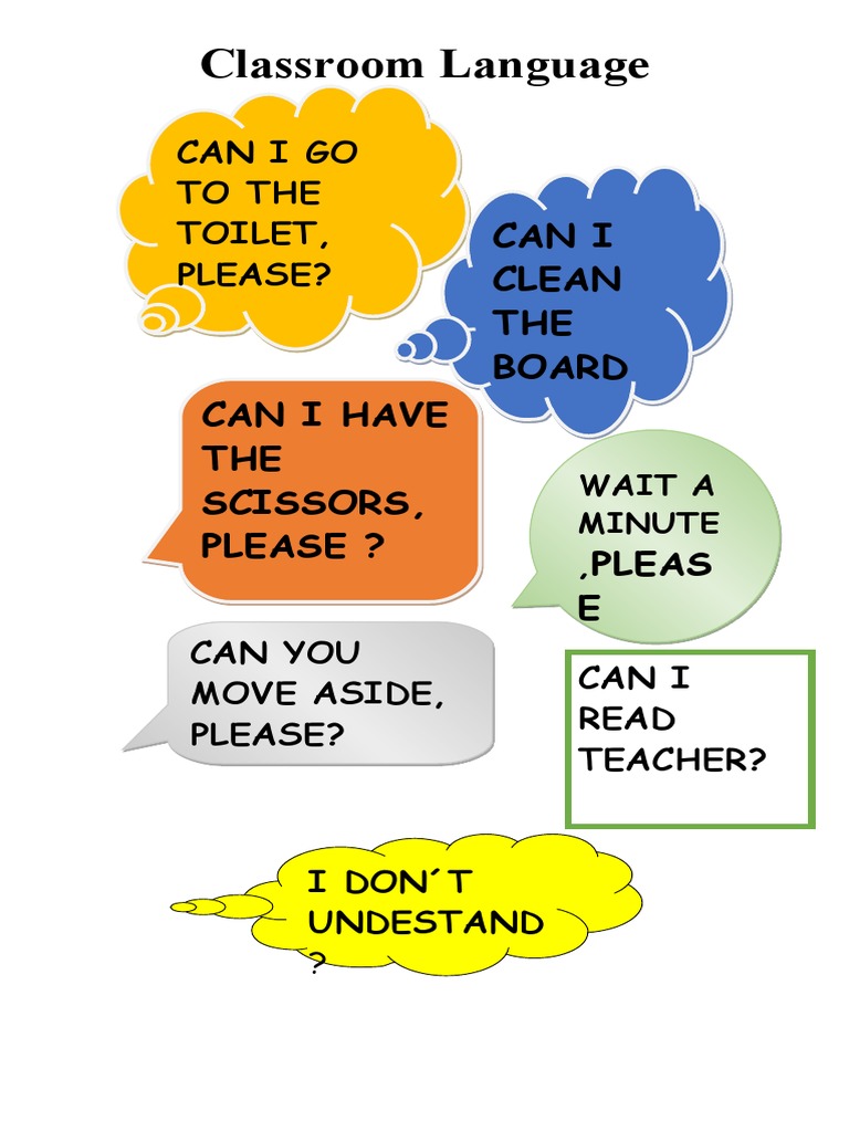 Classroom Language | PDF