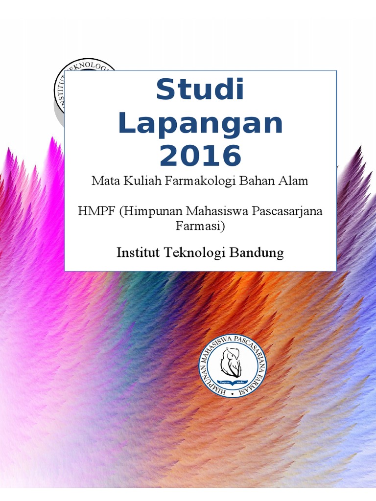 Proposal Studi Lapangan 2016 (Matkul Farmakologi Bahan Alam) | PDF