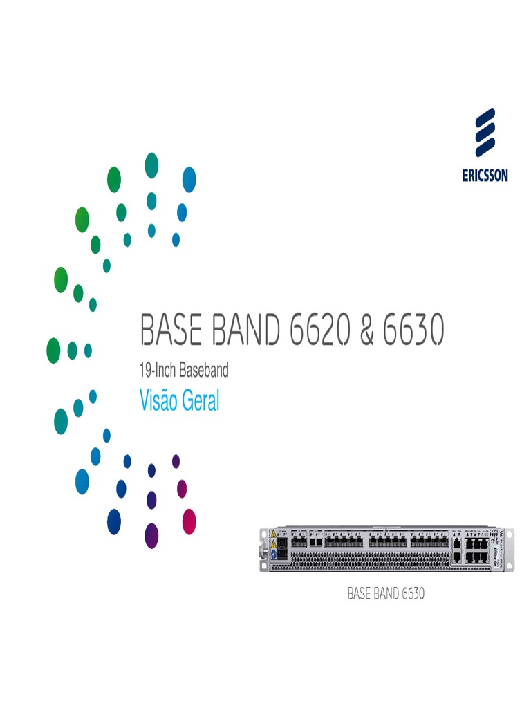 Comparação Baseband 6620 e 6630 | PDF | Telecomunicações | Redes de ...