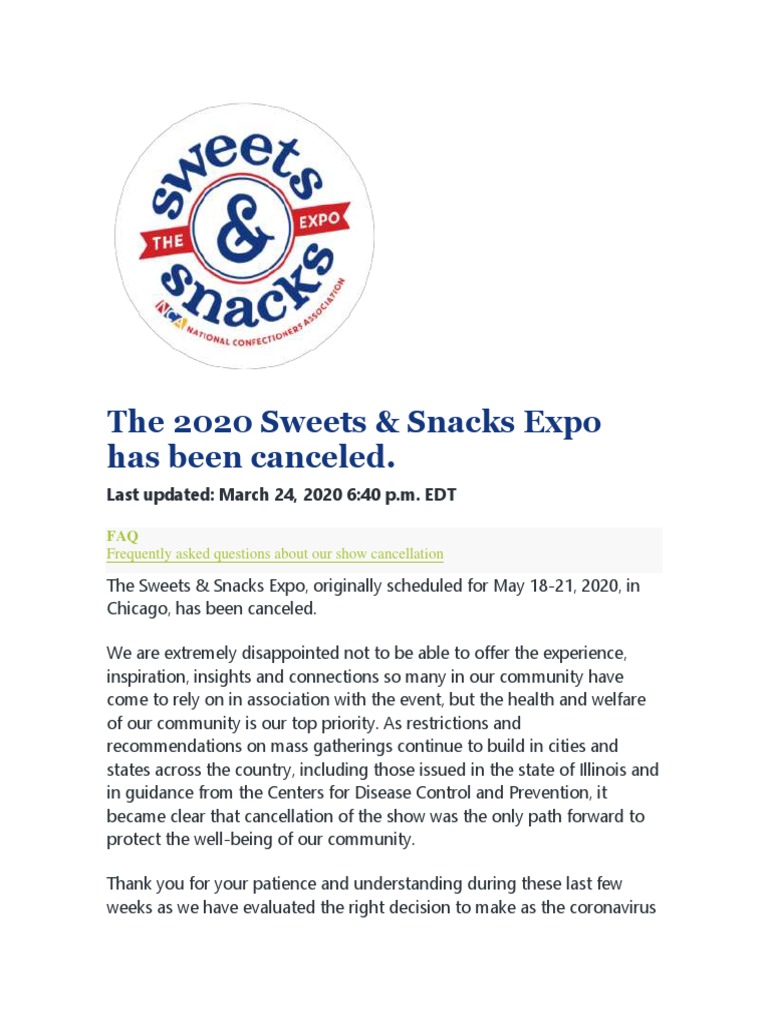 The 2020 Sweets | PDF | Business