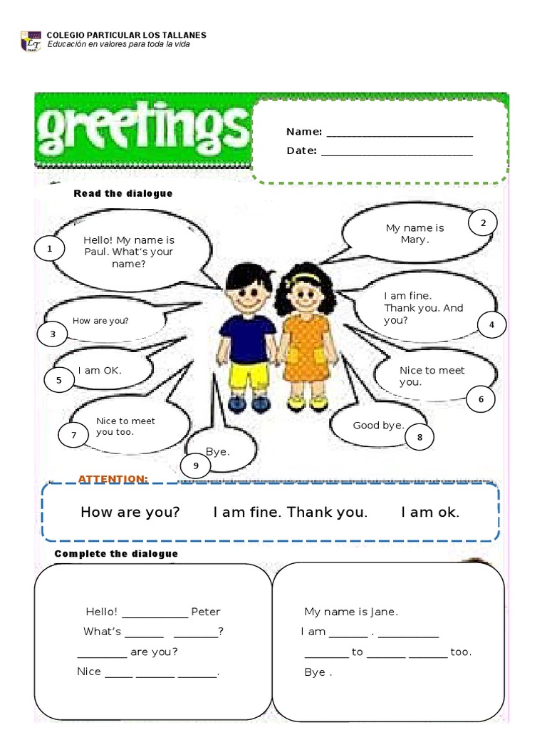 3rd Grade "All About Me" Worksheet | PDF