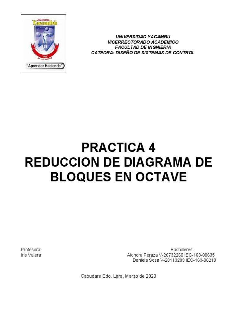 Informe Practica 4 | PDF | Enseñanza de matemática | Science