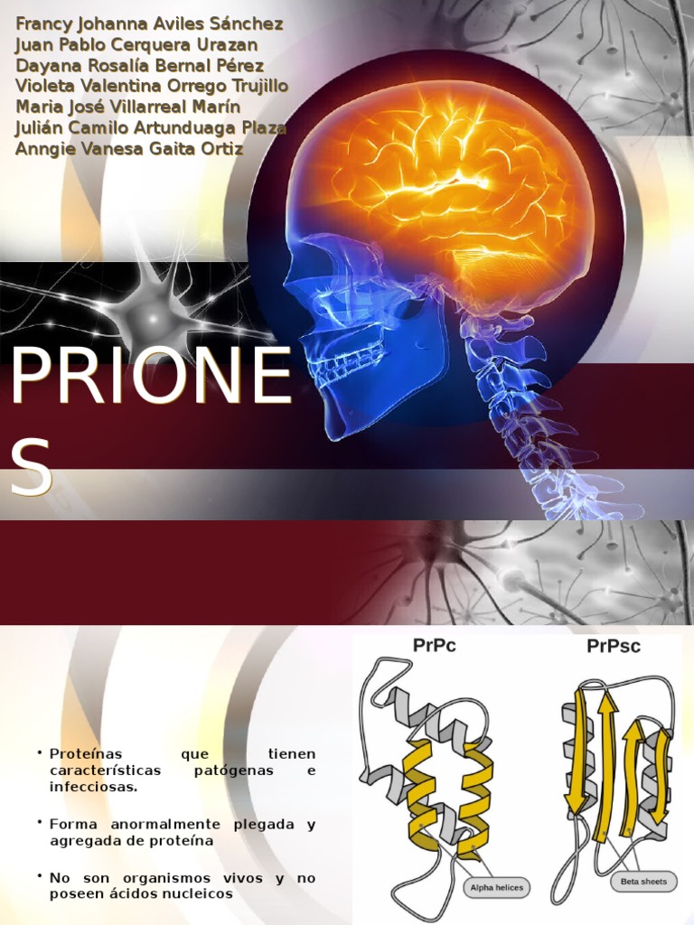 Priones | PDF | Nutrientes | Ciencias de la vida