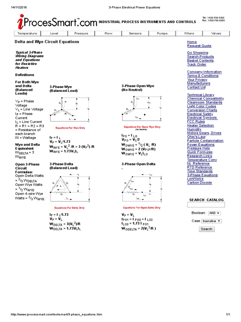 3 Phase Electrical Power Equations Pdf Electric Power Electrical 1390