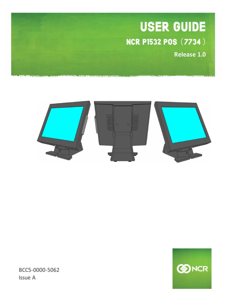 NCR P1532 POS (7734) User Guide | PDF | Usb | Computer Network