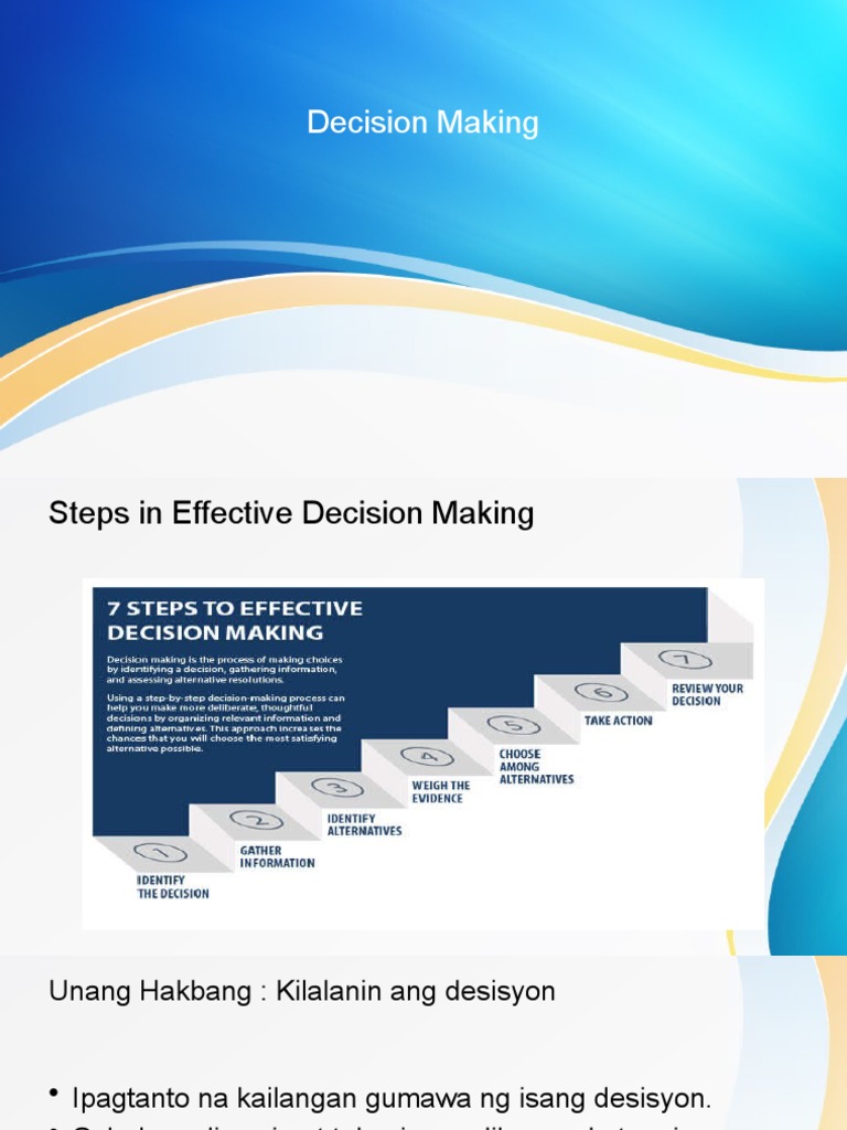 Decision Making | PDF