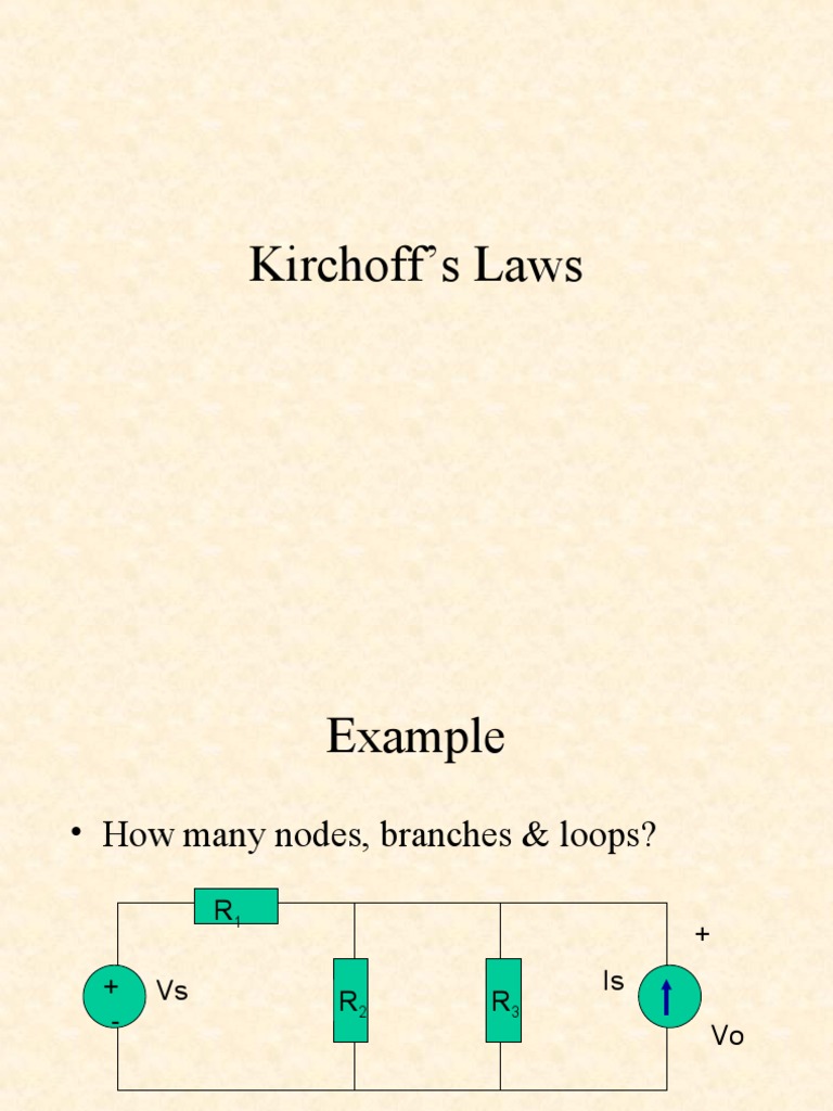KCL and KVL | PDF | Electrical Network | Quantity