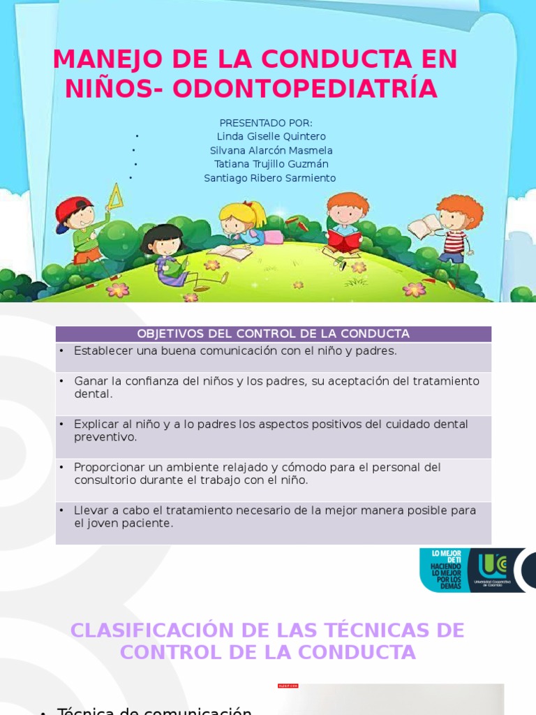 Tecnicas de Manejo | PDF | Comportamiento | Odontología