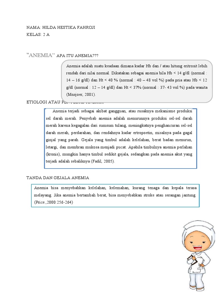 LP Pathway Anemia | PDF