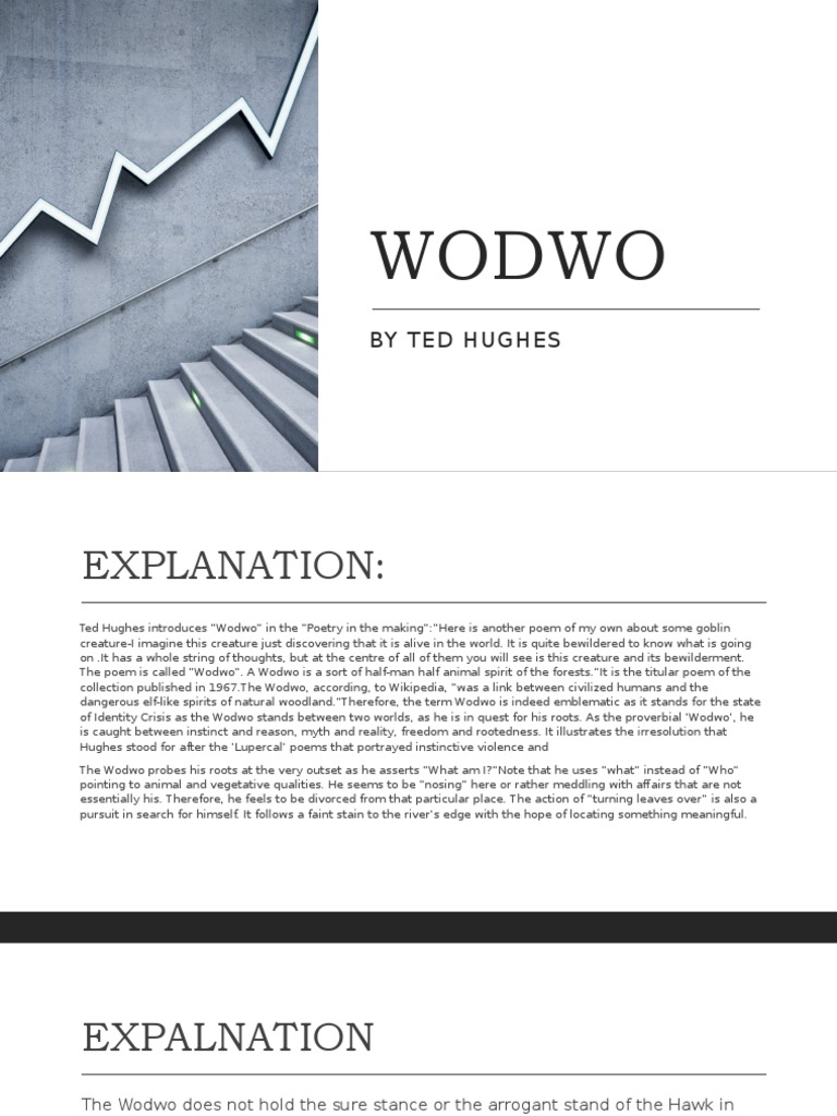 Wodwo: by Ted Hughes | PDF