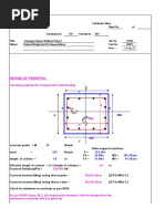 Beam Design As Per IS 456 | PDF