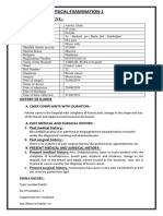 Patient Case Sheet | PDF | Clinical Medicine | Medicine